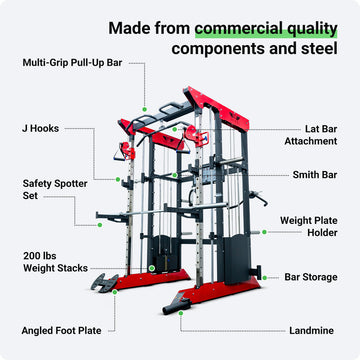 TC Q10 Smith Machine Home Gym Bundle – landmarkathletics