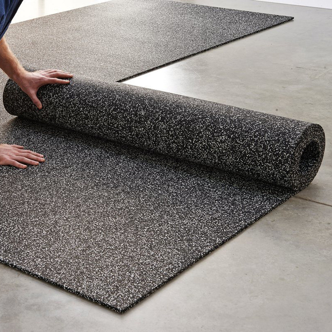 LDS Alpine Series Rubber Roll Gym Floor 8MM – landmarkathletics